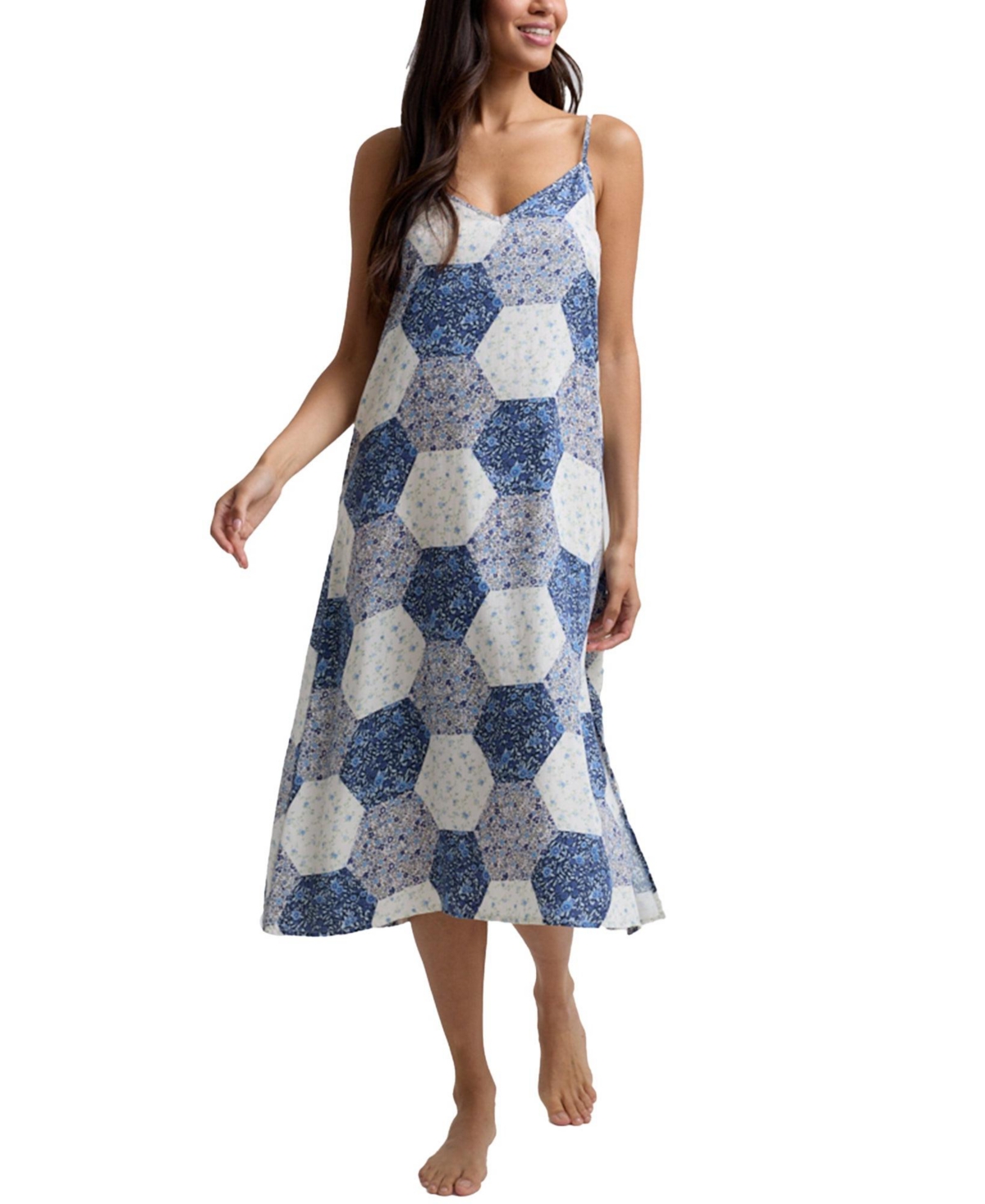 Click here for Lily and Lionel London Womens Rosie V-Neck Patchwo... prices