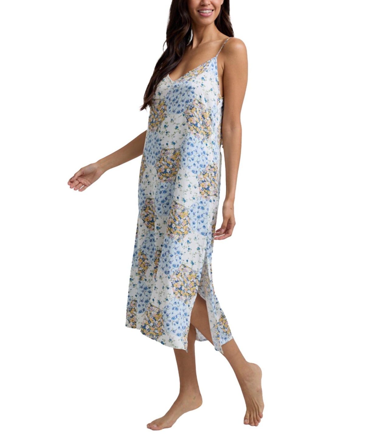 Click here for Lily and Lionel London Womens Rosie V-Neck Patchwo... prices