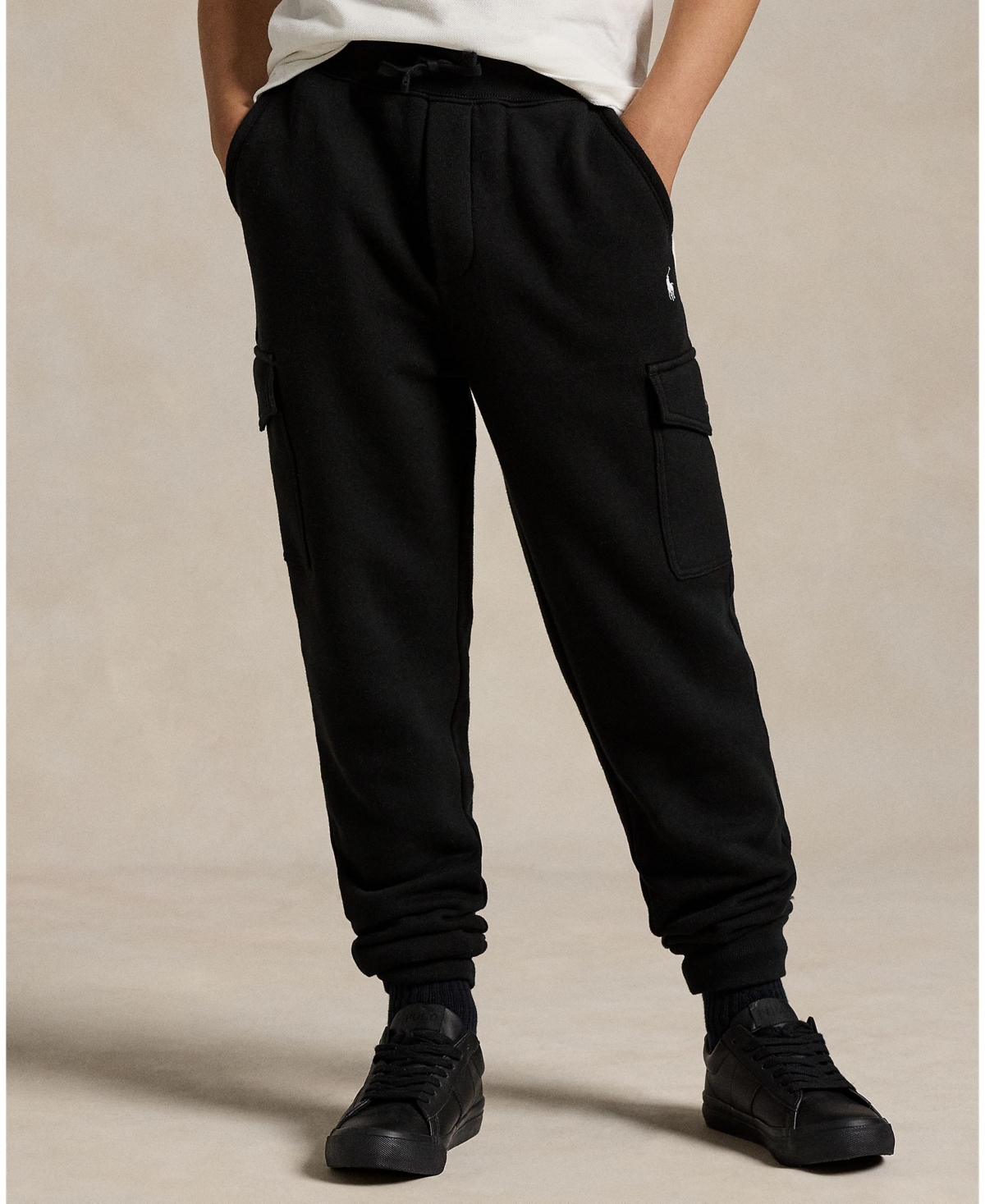 Click here for Polo Ralph Lauren Big Boys Fleece Cargo Jogger Pan... prices