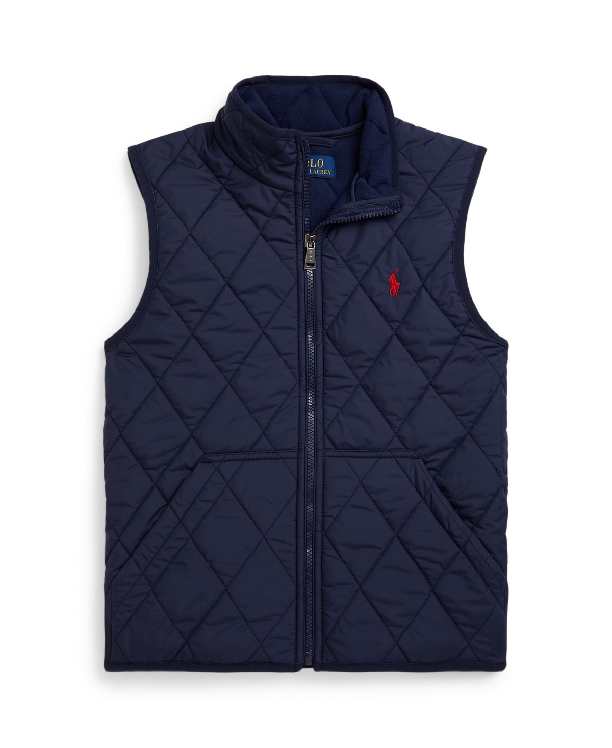 Click here for Polo Ralph Lauren Big Boys Fleece-Lined Quilted Ve... prices