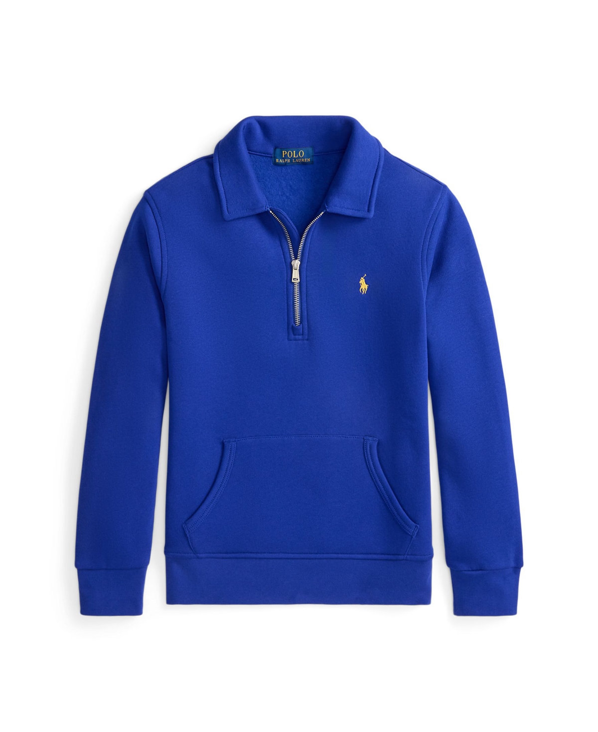Click here for Polo Ralph Lauren Big Boys Fleece Quarter-Zip Pull... prices