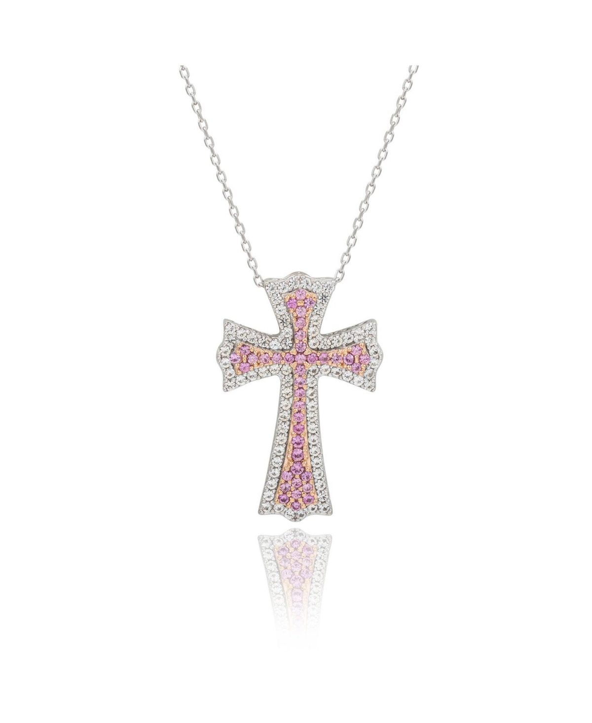 Click here for Suzy Levian Sterling Silver Sapphire & Created Whi... prices