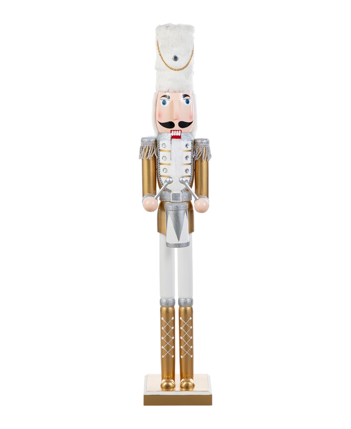 Click here for Glitzhome 35.75 Wooden Christmas Soldier Nutcracke... prices