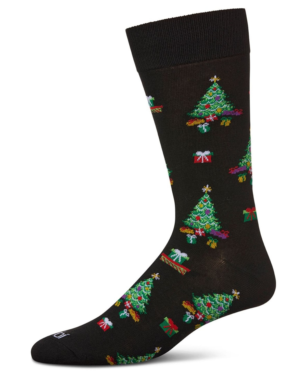 Click here for MeMoi Mens Gifted Trees Holiday Crew Socks - Black prices