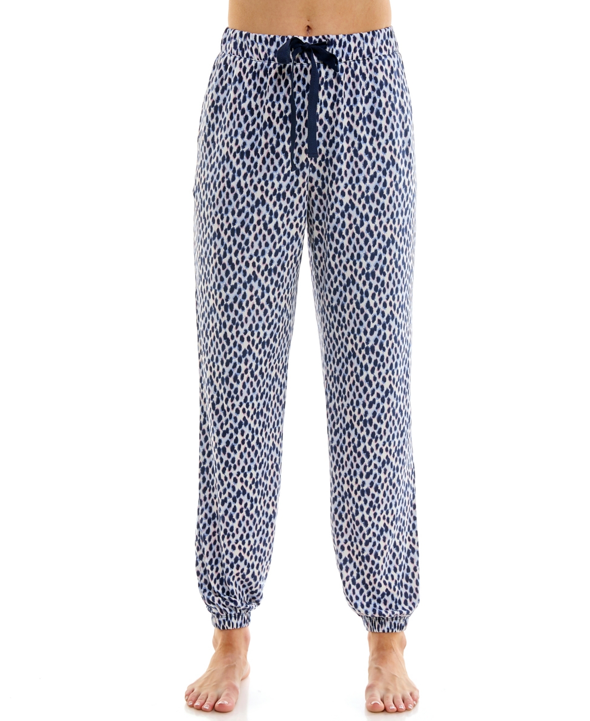 Click here for Roudelain Womens Sleepwear Jogger - PAINTED LEOPAR... prices