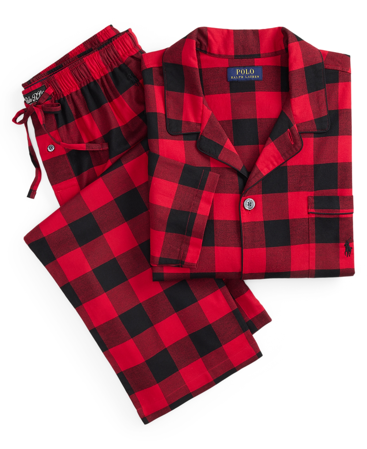 Click here for Polo Ralph Lauren Mens 2-Piece Buffalo Check Sleep... prices