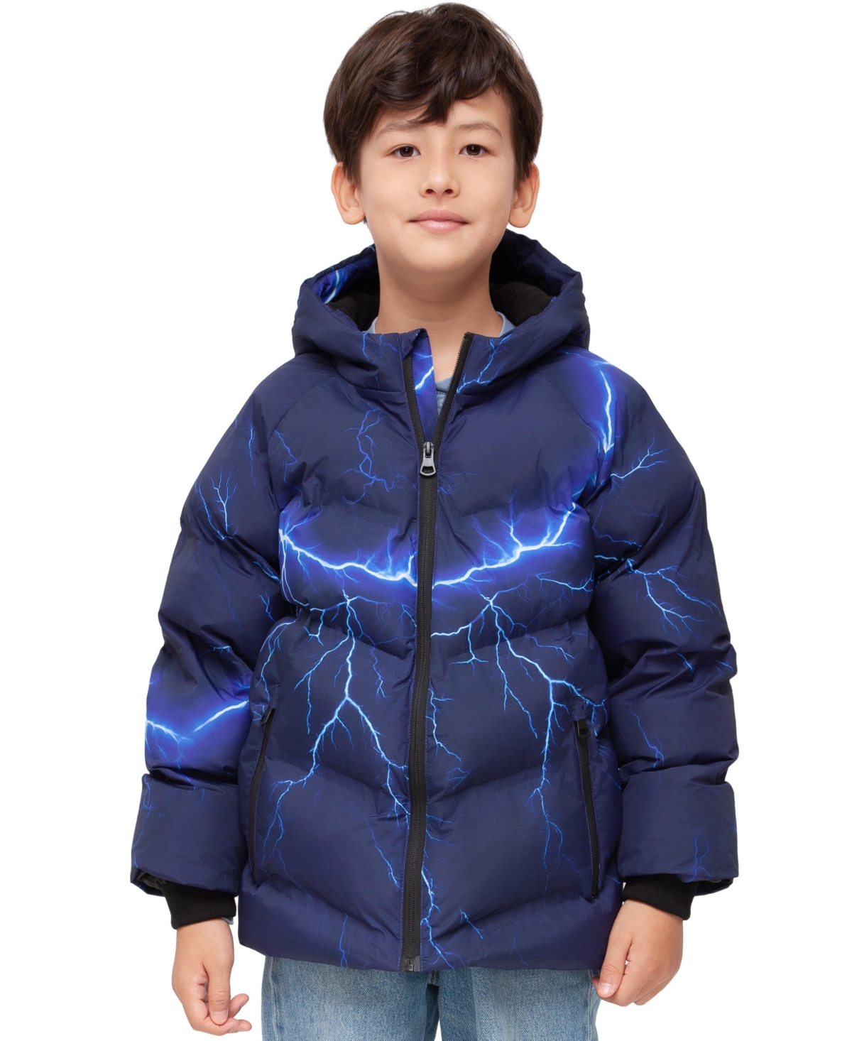 Click here for Rokka&Rolla Boys Seamless Puffer Jacket - Electric... prices