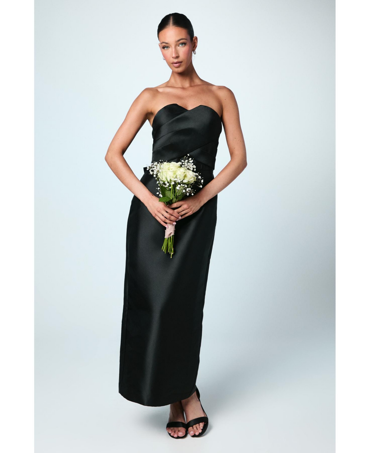 Click here for Coast Womens Bandeau Twill Bow Back Bridesmaids Dr... prices