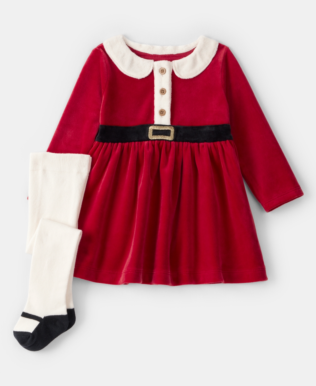 Click here for Carters Baby Girls Long Sleeve Sweater Dress and T... prices