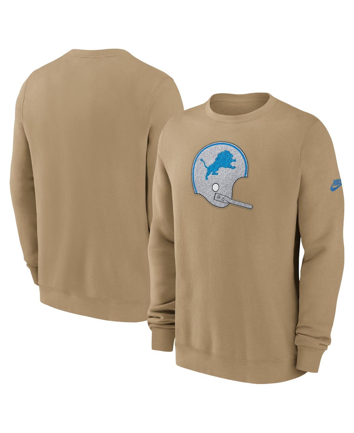 Click here for Nike Mens Tan Detroit Lions Swing Pass Rewind Club... prices