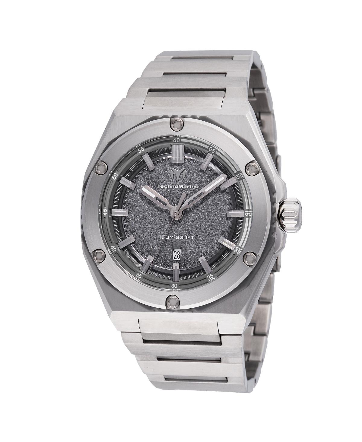 Click here for Technomarine Mens Tm-416074 Coral Quartz Grey Dial... prices