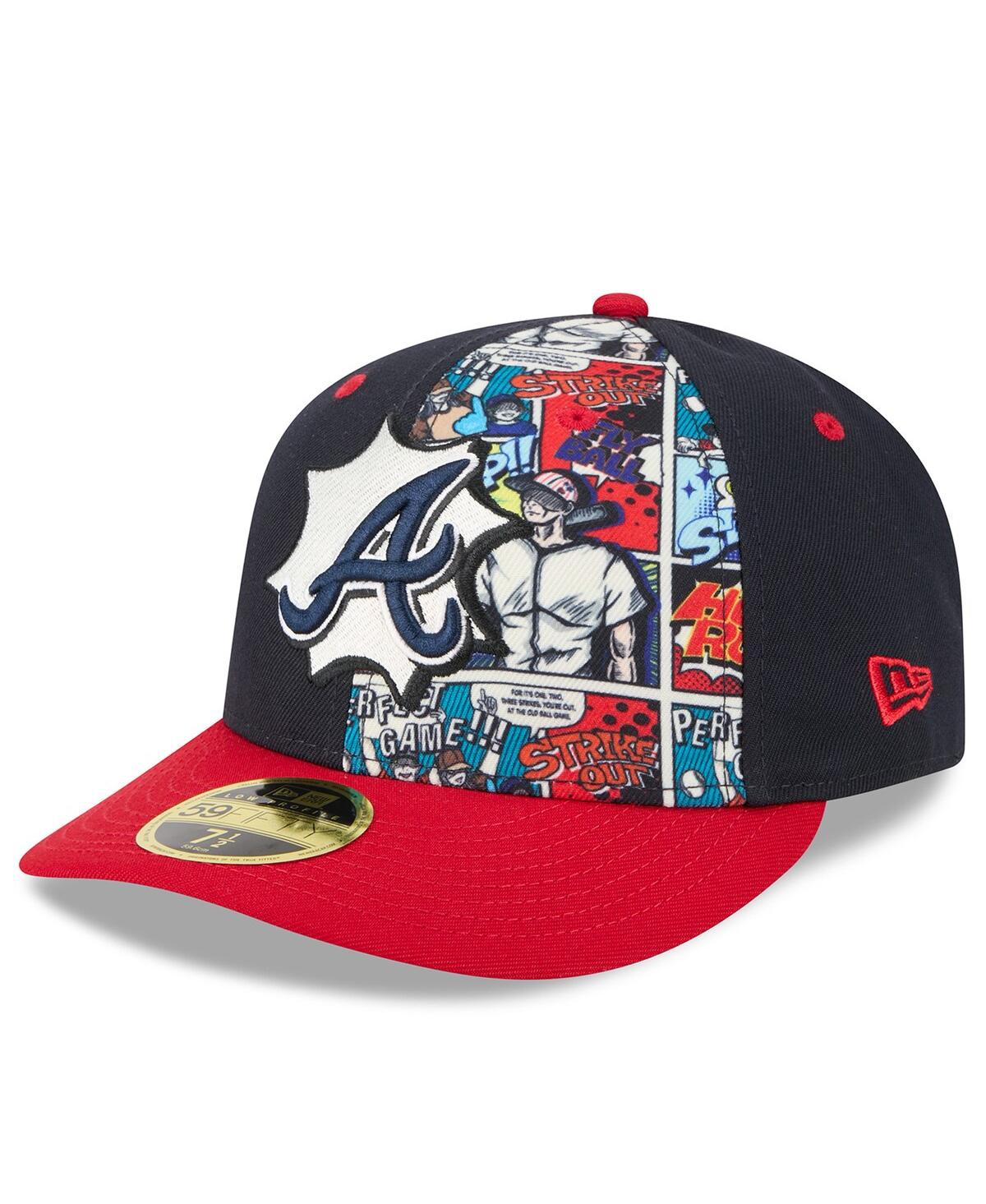 Click here for New Era Mens Navy/Red Atlanta Braves 2025 Mlb Diam... prices