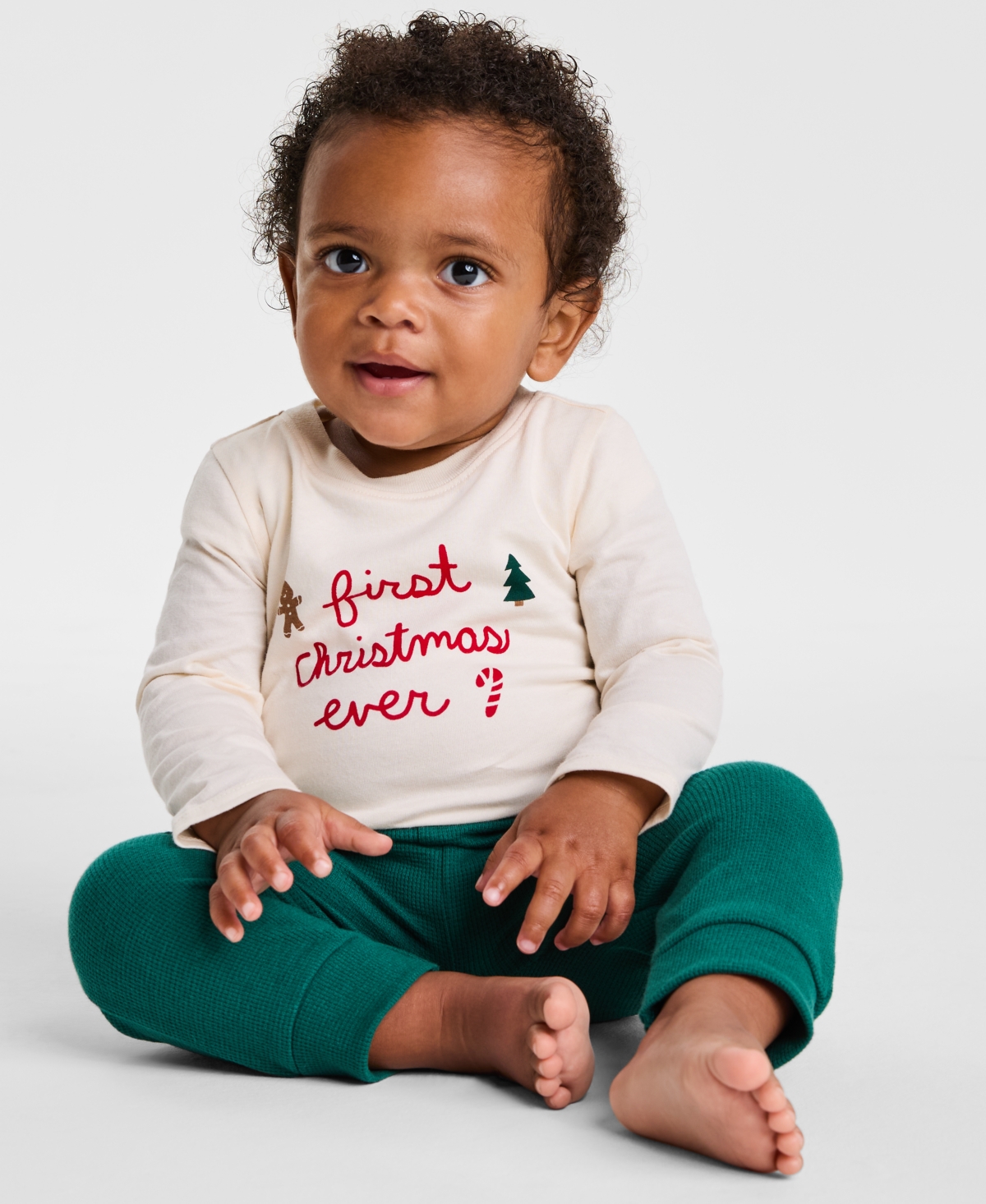 Click here for Carters Baby Boys or Baby Girls First Christmas Ev... prices