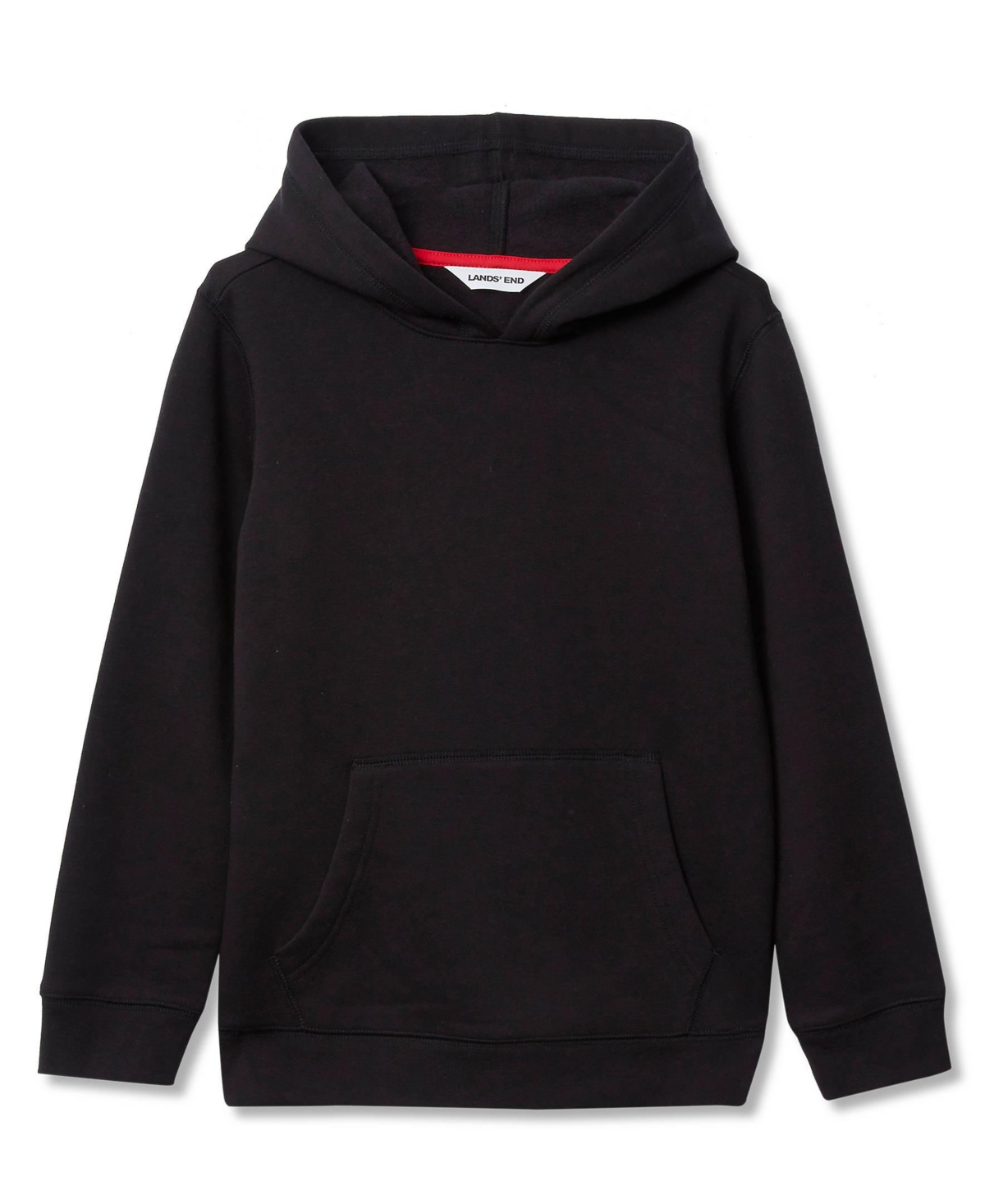 Click here for Lands End Girls Fleece Hooded Sweatshirt - True bl... prices