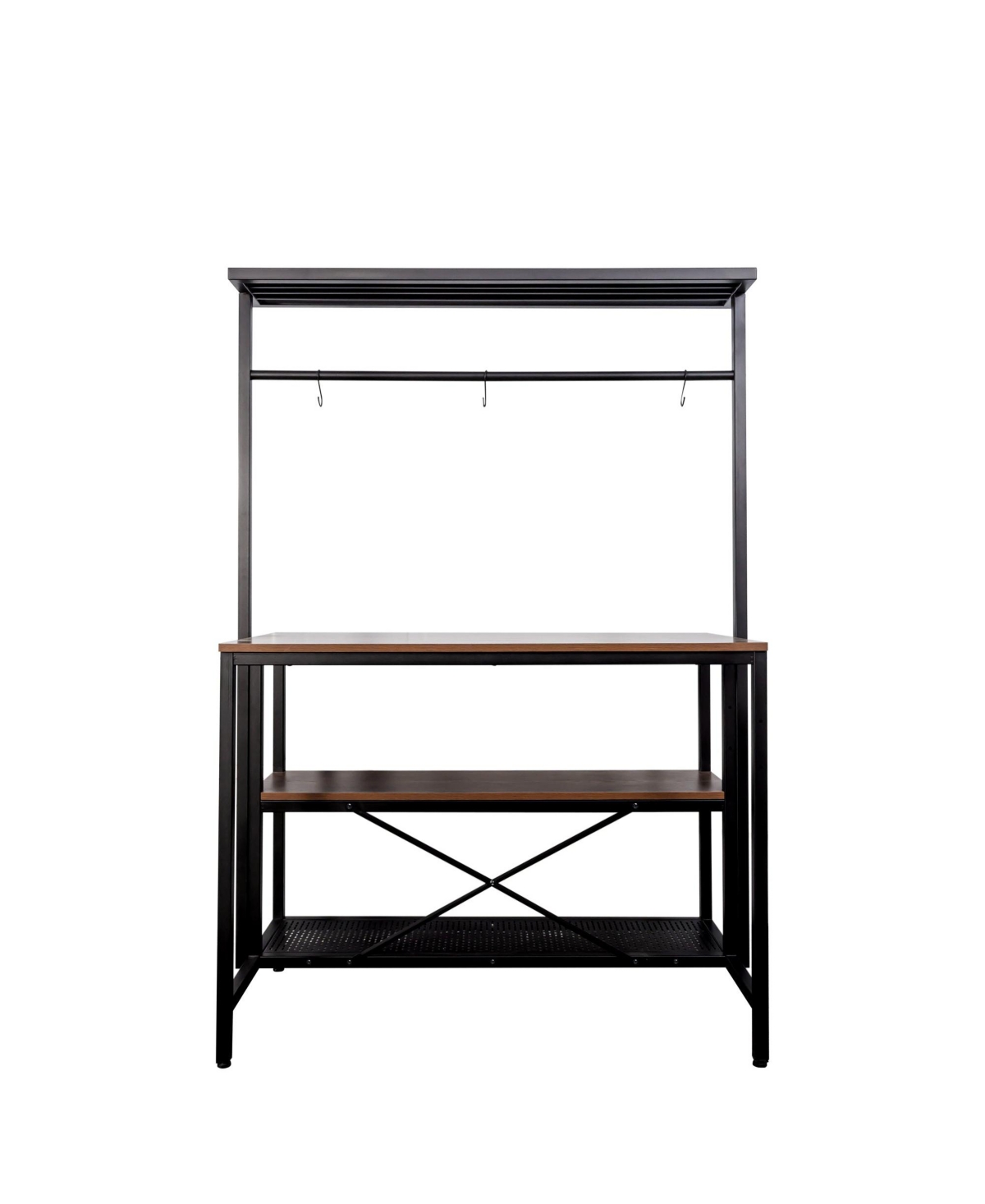 Click here for Casainc 3-Tier Kitchen Island with Hooks  Microwav... prices