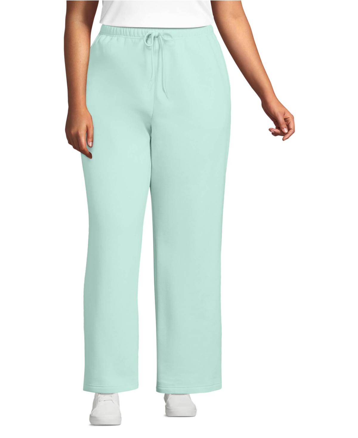 Click here for Lands End Plus Size Serious Sweats High Rise Relax... prices