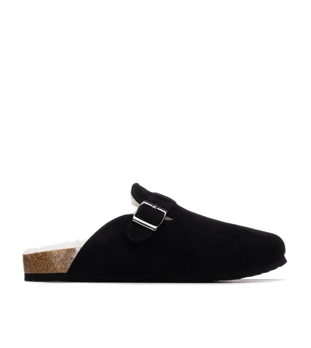 Click here for Womens Winter Suede Clogs By Xti - Black prices
