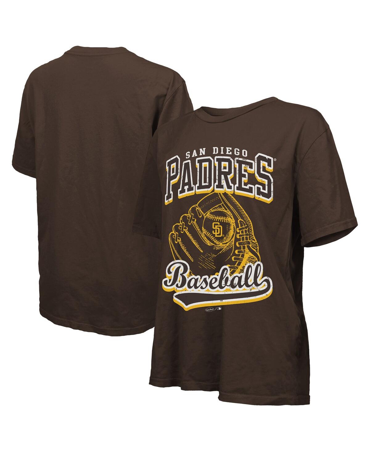 Click here for Majestic Womens Brown San Diego Padres Oversized F... prices