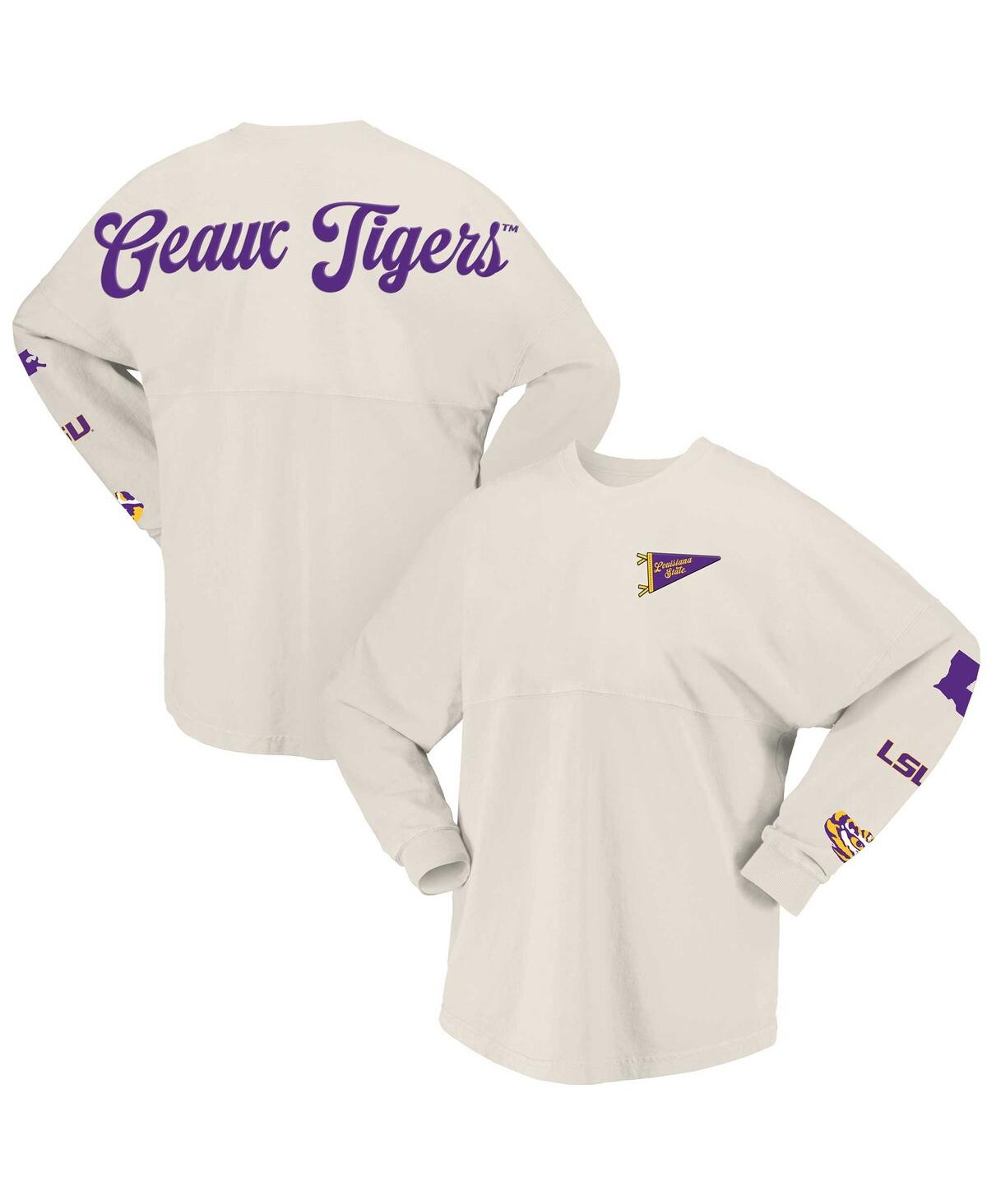 Click here for Spirit Jersey Womens Natural Lsu Tigers Local Long... prices