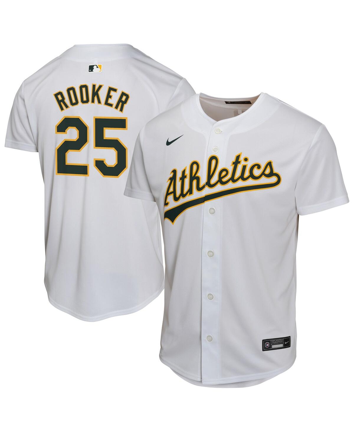 Click here for Nike Big Boys and GirlsÂ Brent Rooker White Athlet... prices