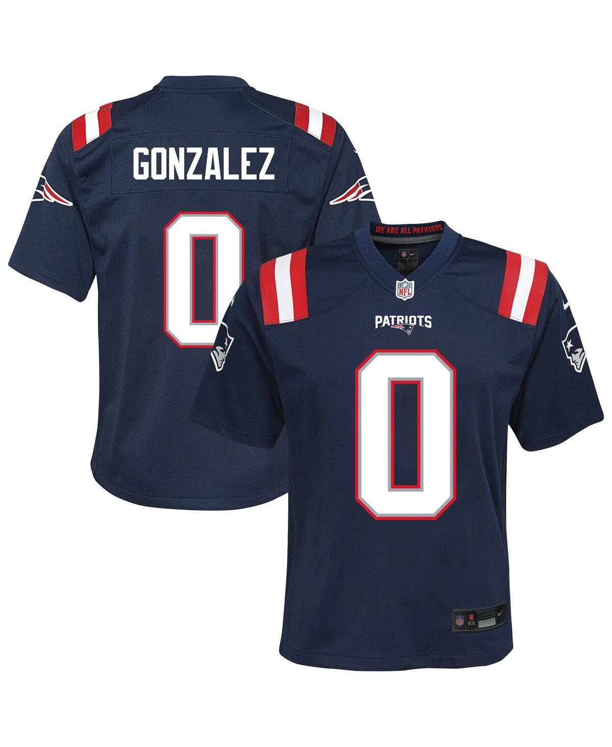 Click here for Nike Big Boys and Girls Christian Gonzalez Navy Ne... prices