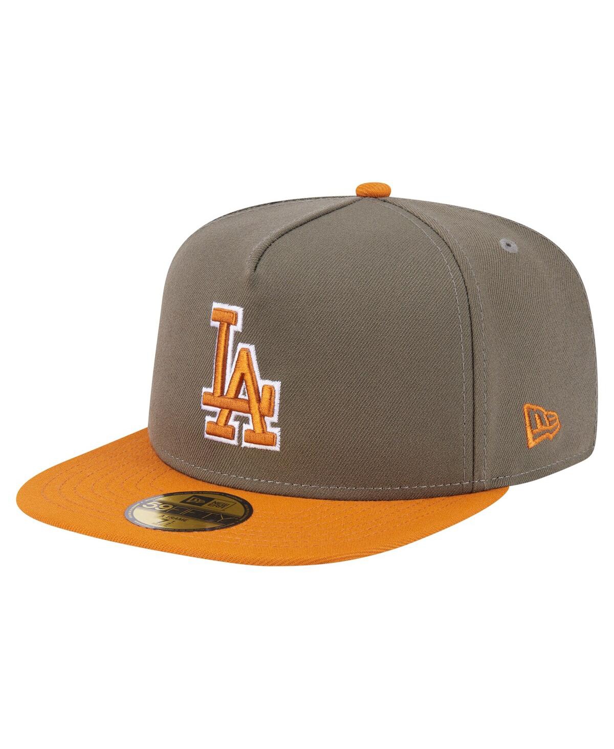 Click here for New Era Mens Olive/Orange Los Angeles Dodgers Two-... prices