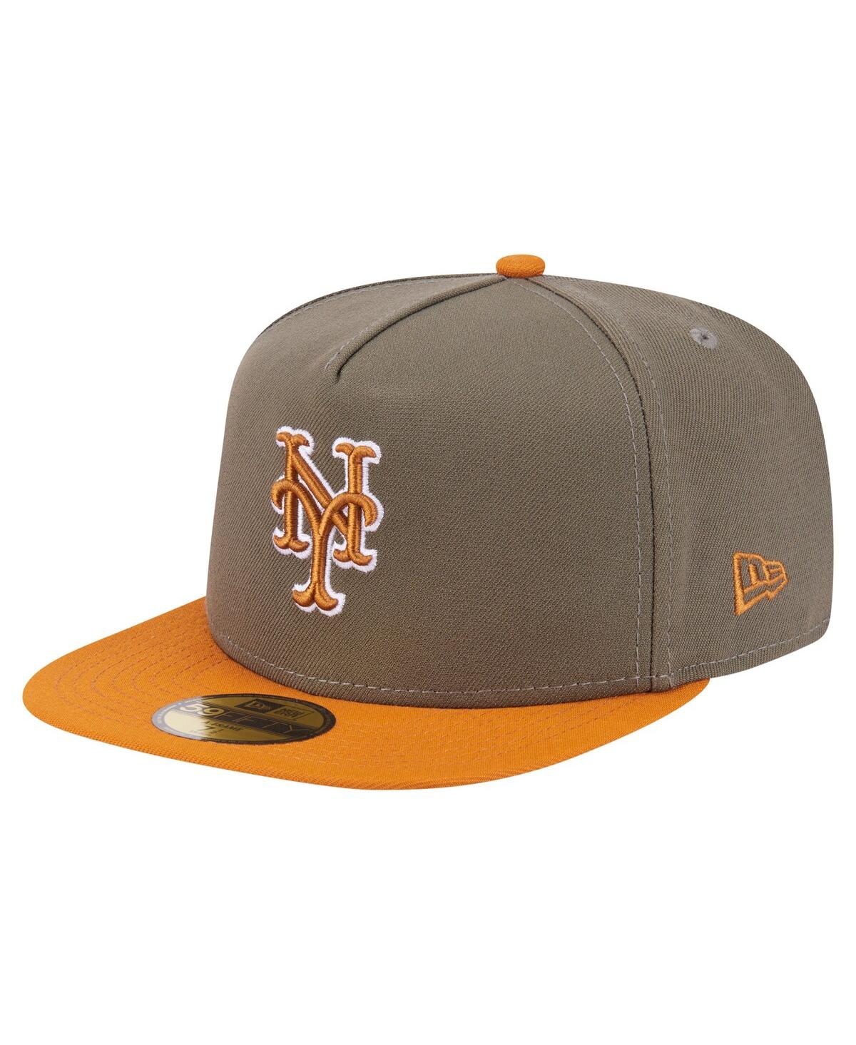 Click here for New Era Mens Olive/Orange New York Mets Two-Tone C... prices