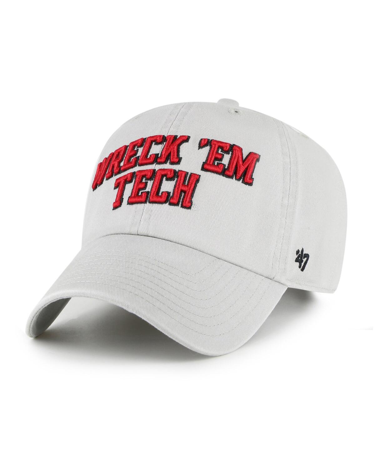 Click here for 47 Brand Mens Gray Texas Tech Red Raiders Clean Up... prices
