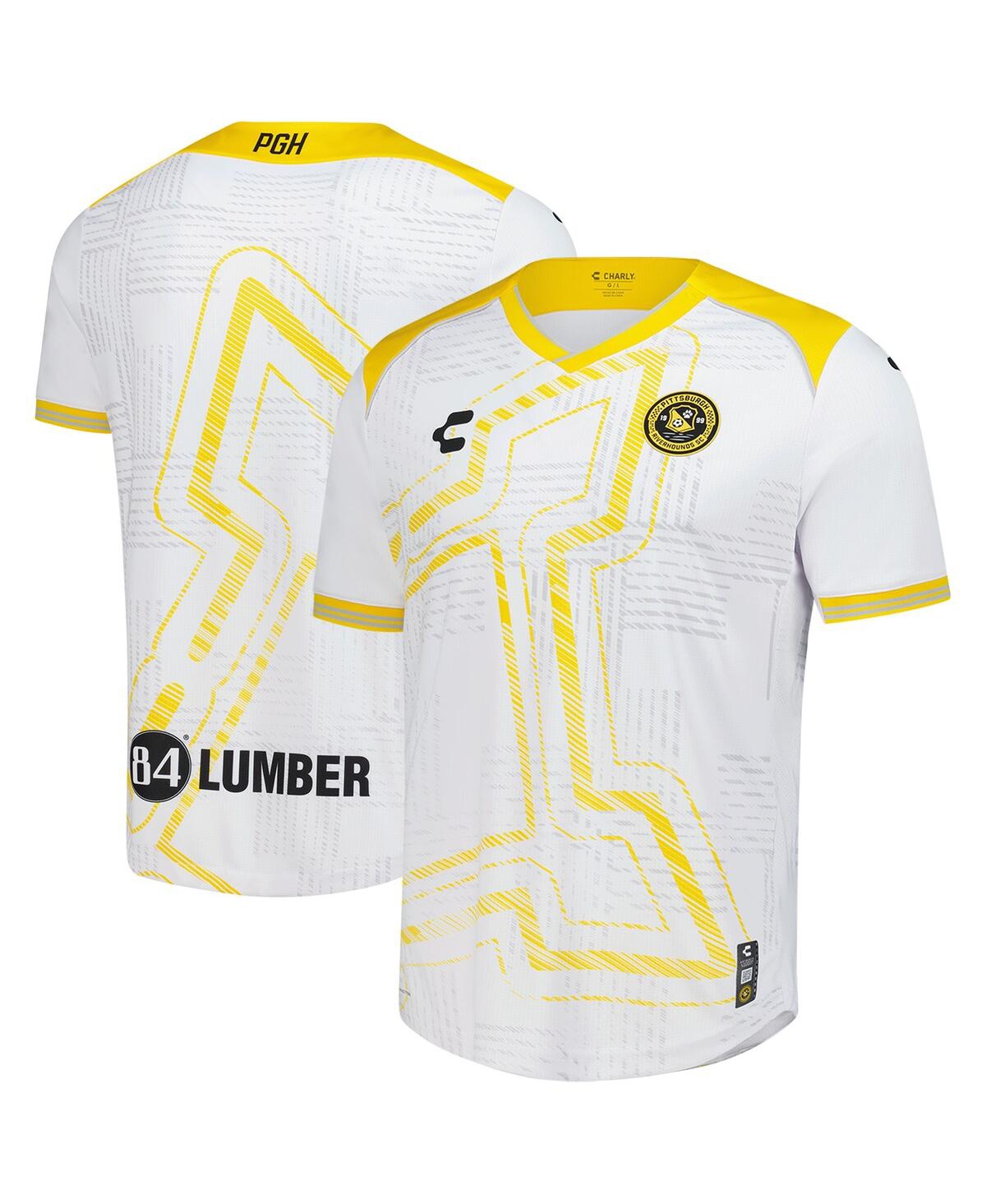 Click here for Charly Mens White Pittsburgh Riverhounds Sc Third... prices