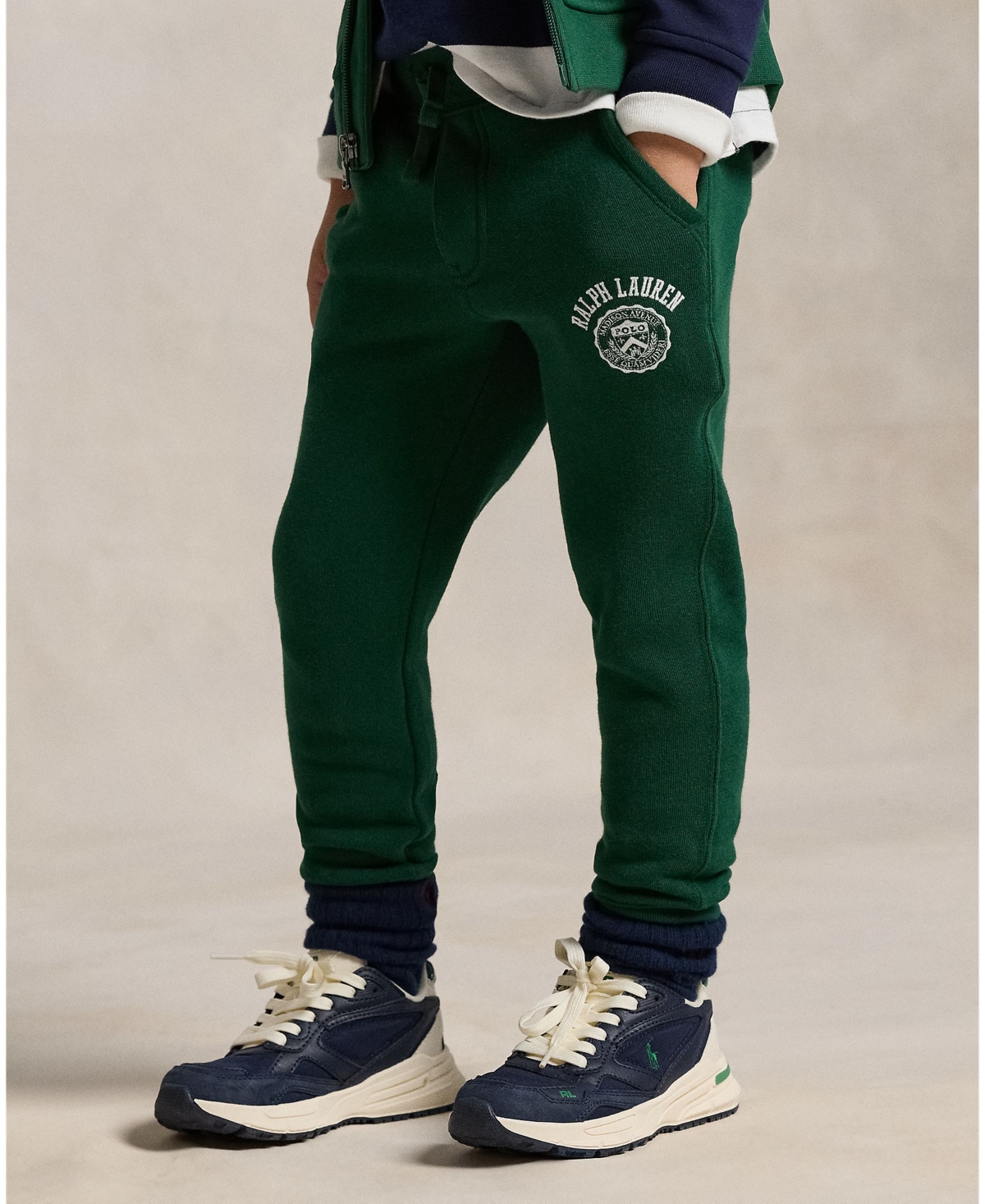 Click here for Polo Ralph Lauren Toddler and Little Boys Logo Fle... prices