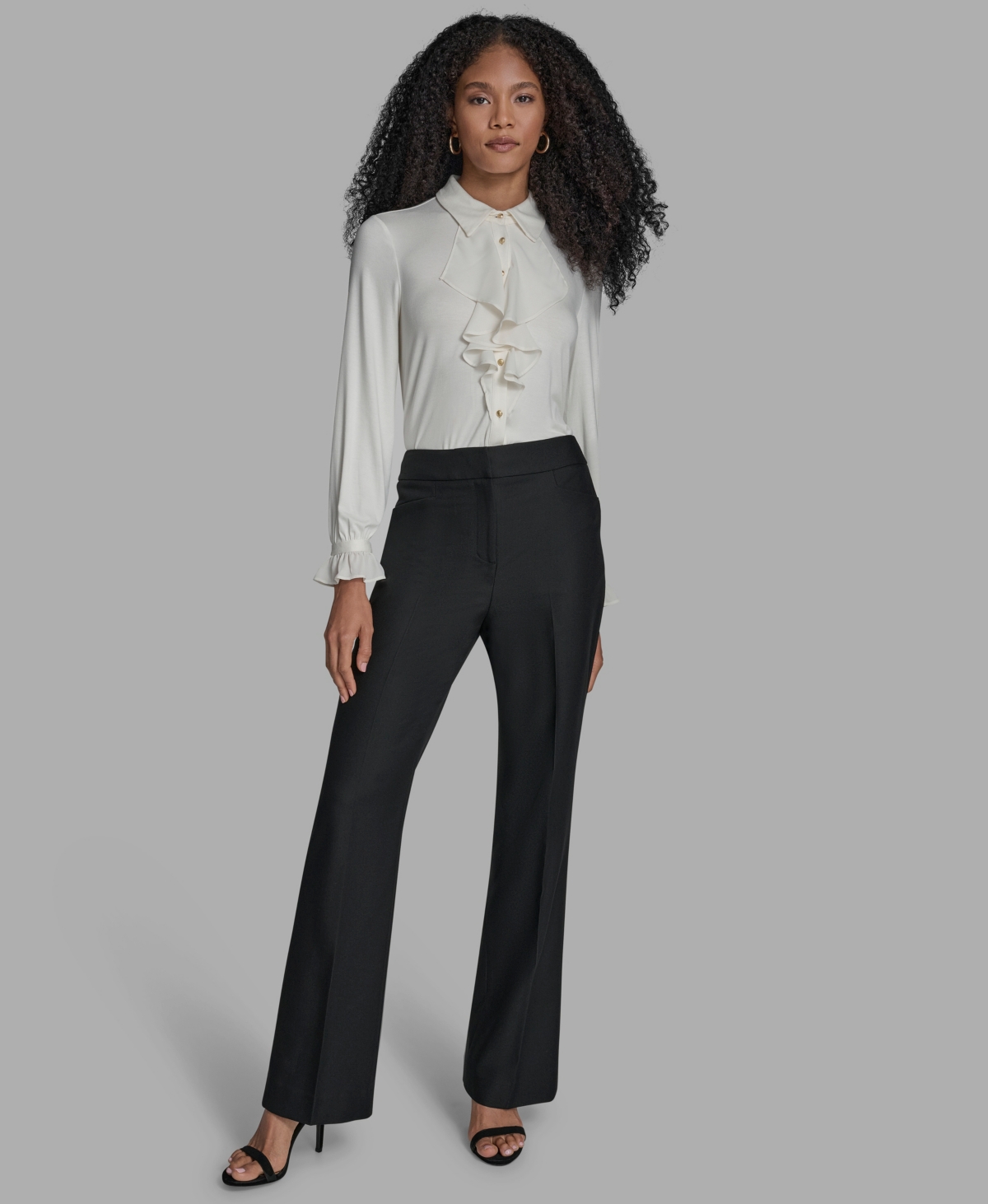 Click here for Bcbg Womens Straight Leg Pants - Black prices