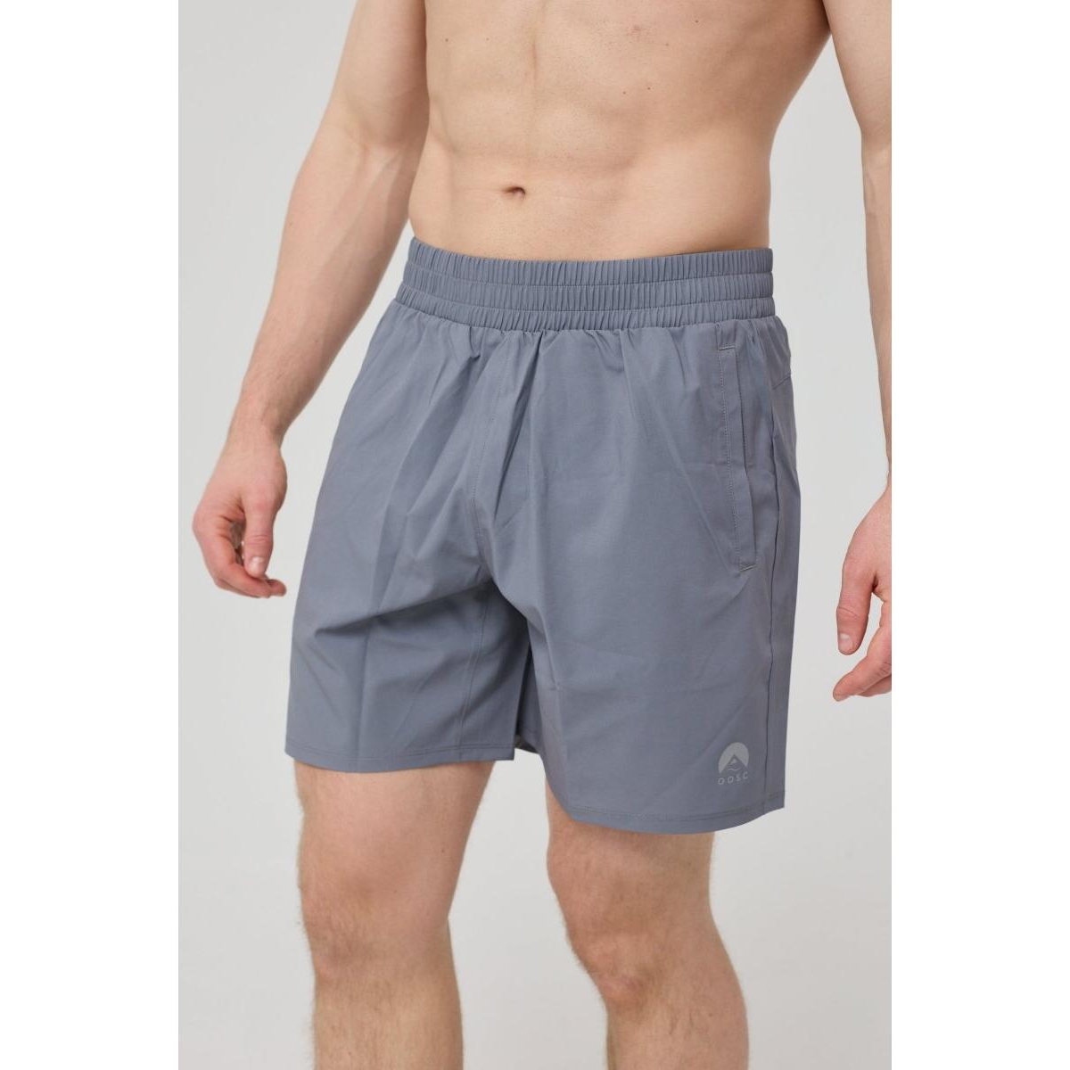 Click here for Oosc Mens Elite Activewear Shorts - Grey prices