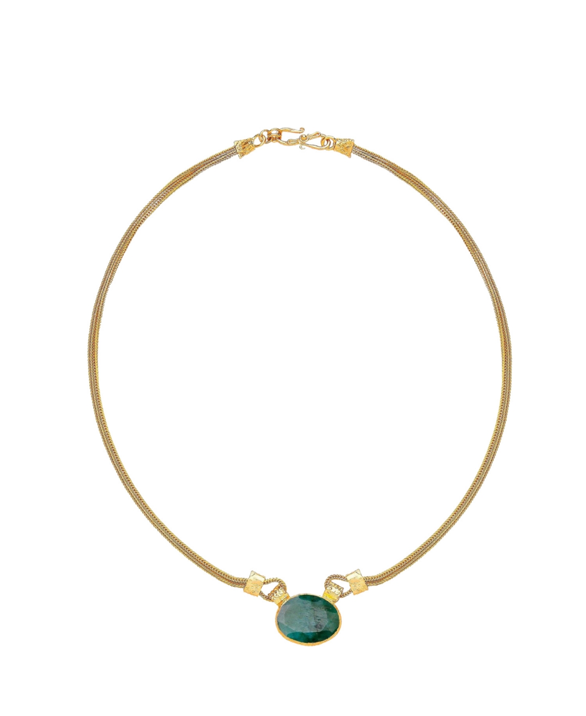 Click here for Ottoman Hands Daphne Chain Necklace - Gold prices