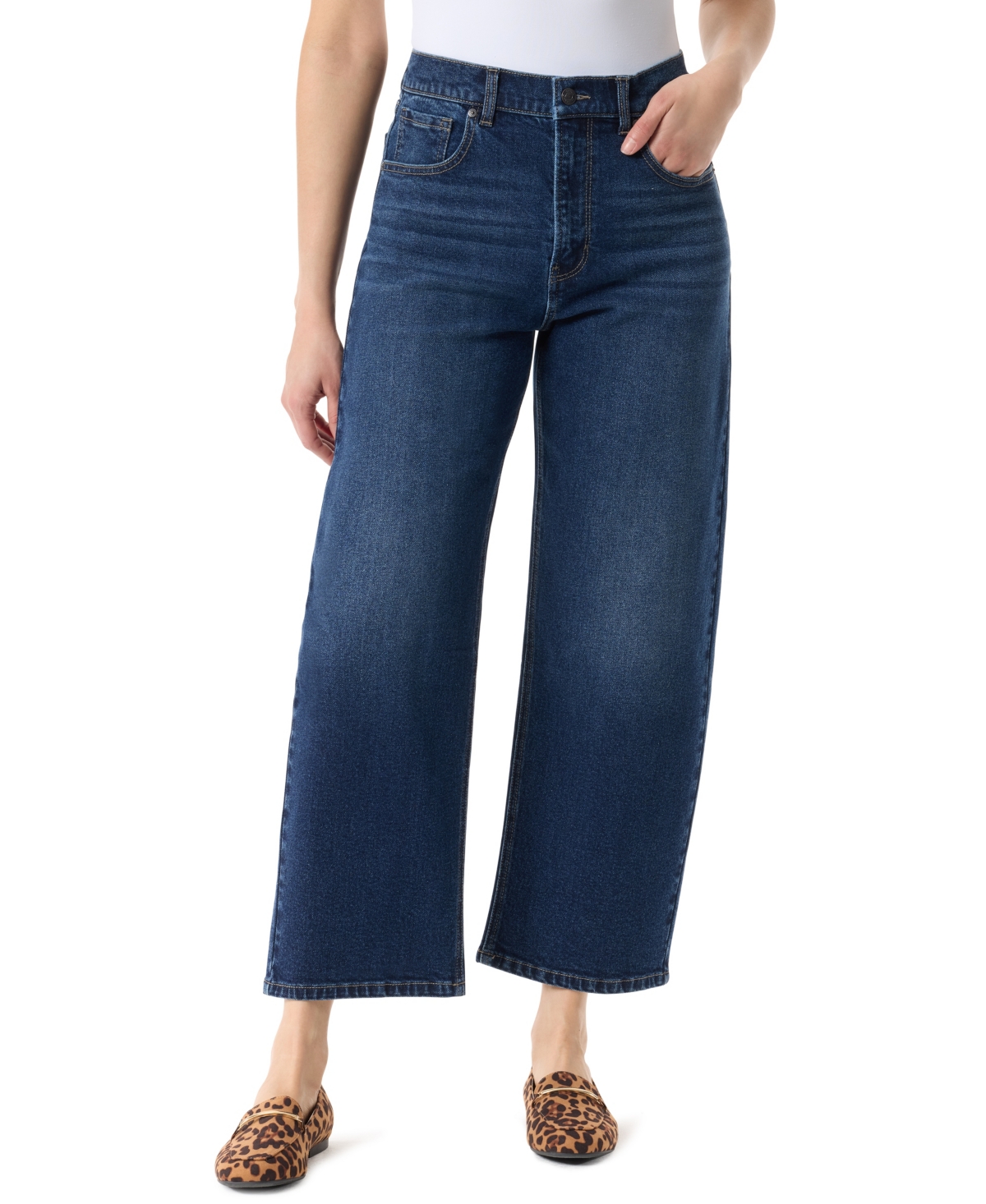 Click here for Gloria Vanderbilt Womens Barrel High-Rise Jeans -... prices