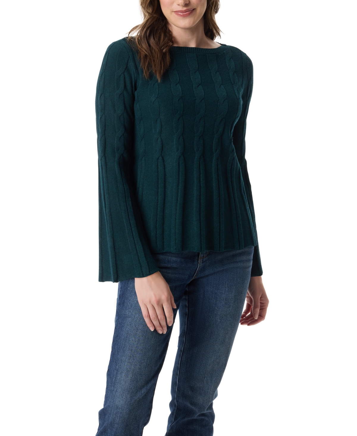 Click here for Gloria Vanderbilt Womens Maren Cable Knit Sweater... prices