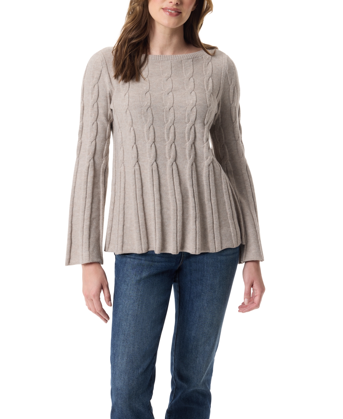 Click here for Gloria Vanderbilt Womens Maren Cable Knit Sweater... prices