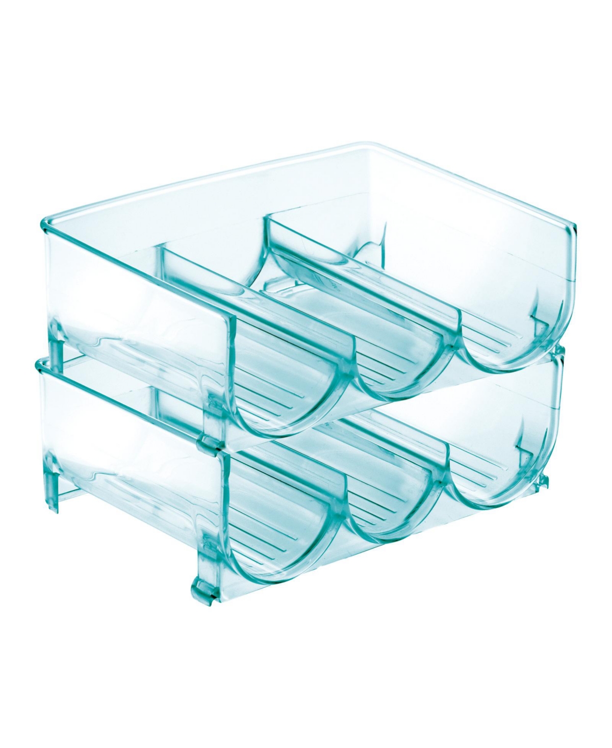 Click here for mDesign Plastic Free-Standing Stackable 3 Bottle S... prices