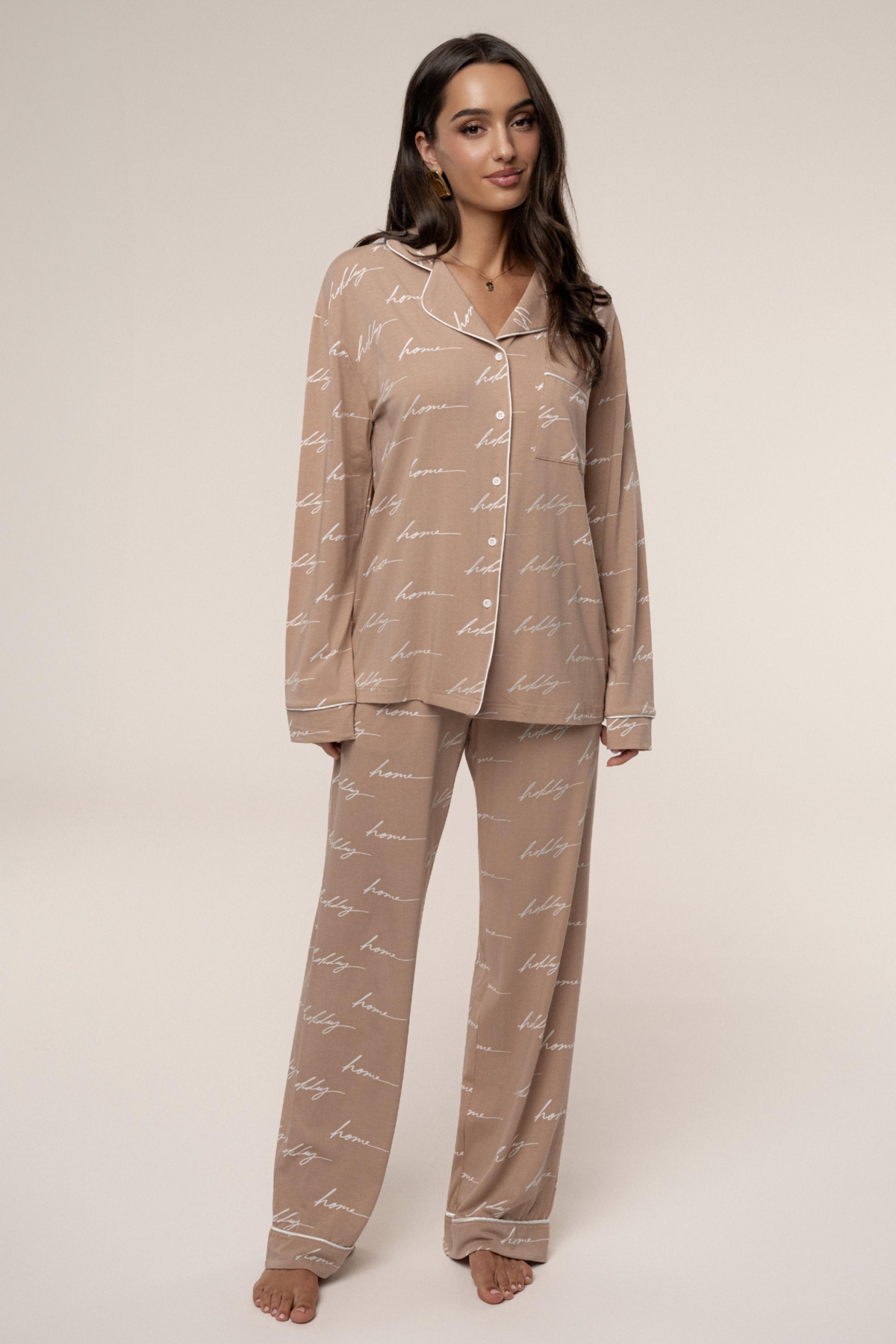 Click here for Jluxlabel Red Home For The Holidays Adult Pajama S... prices