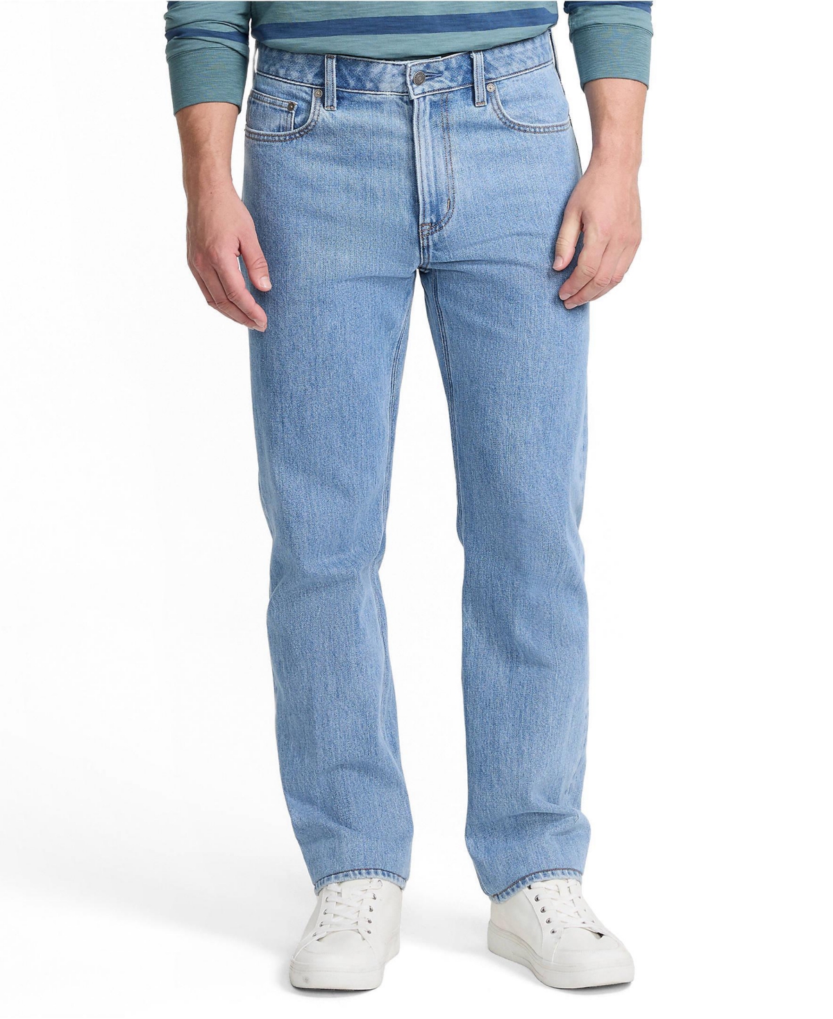 Click here for Lands End Mens Rigid Comfort Waist Classic Fit Jea... prices