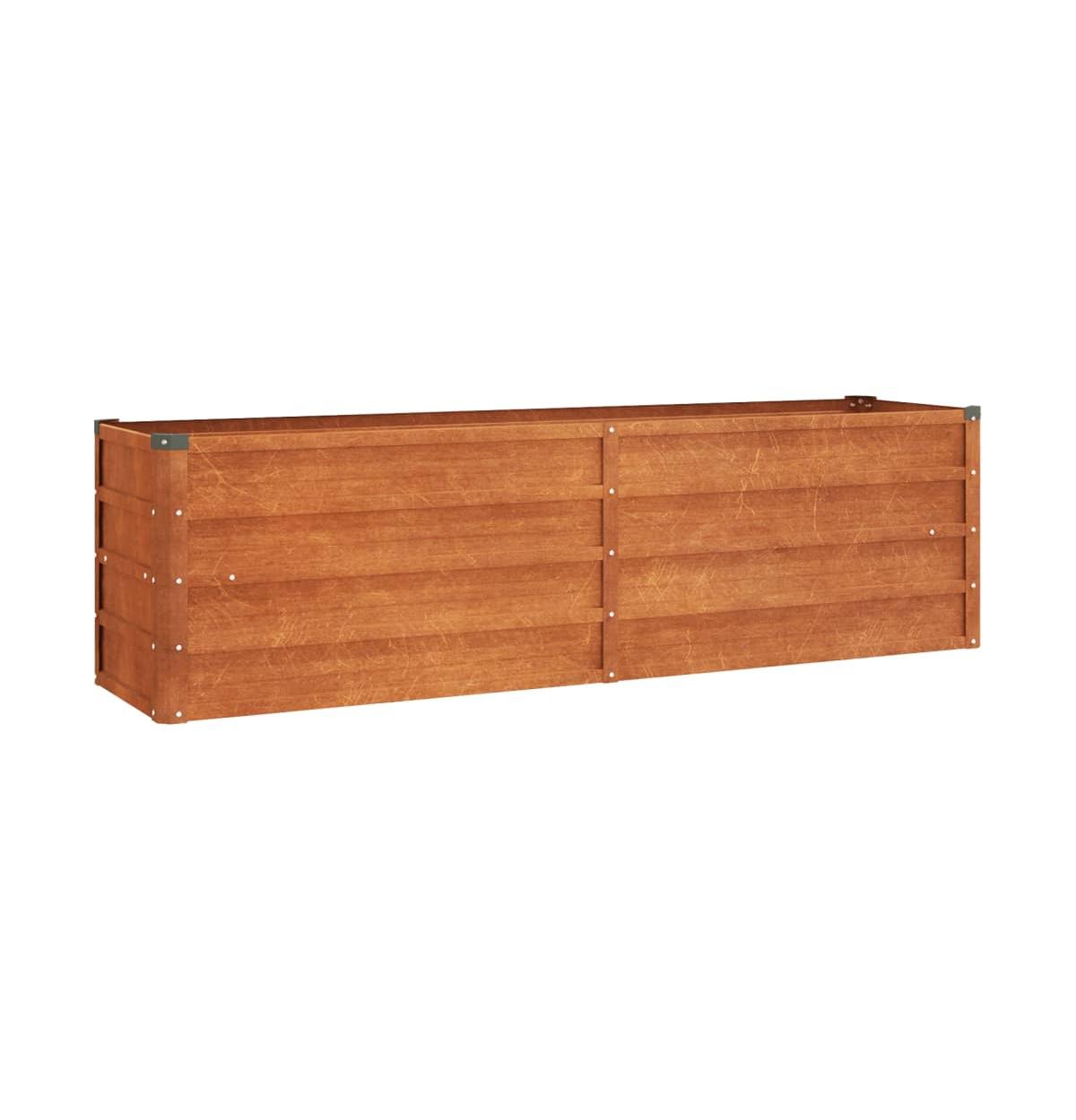 Click here for Garden Raised Bed Rusty 63x15.7x17.7 Corten Steel... prices