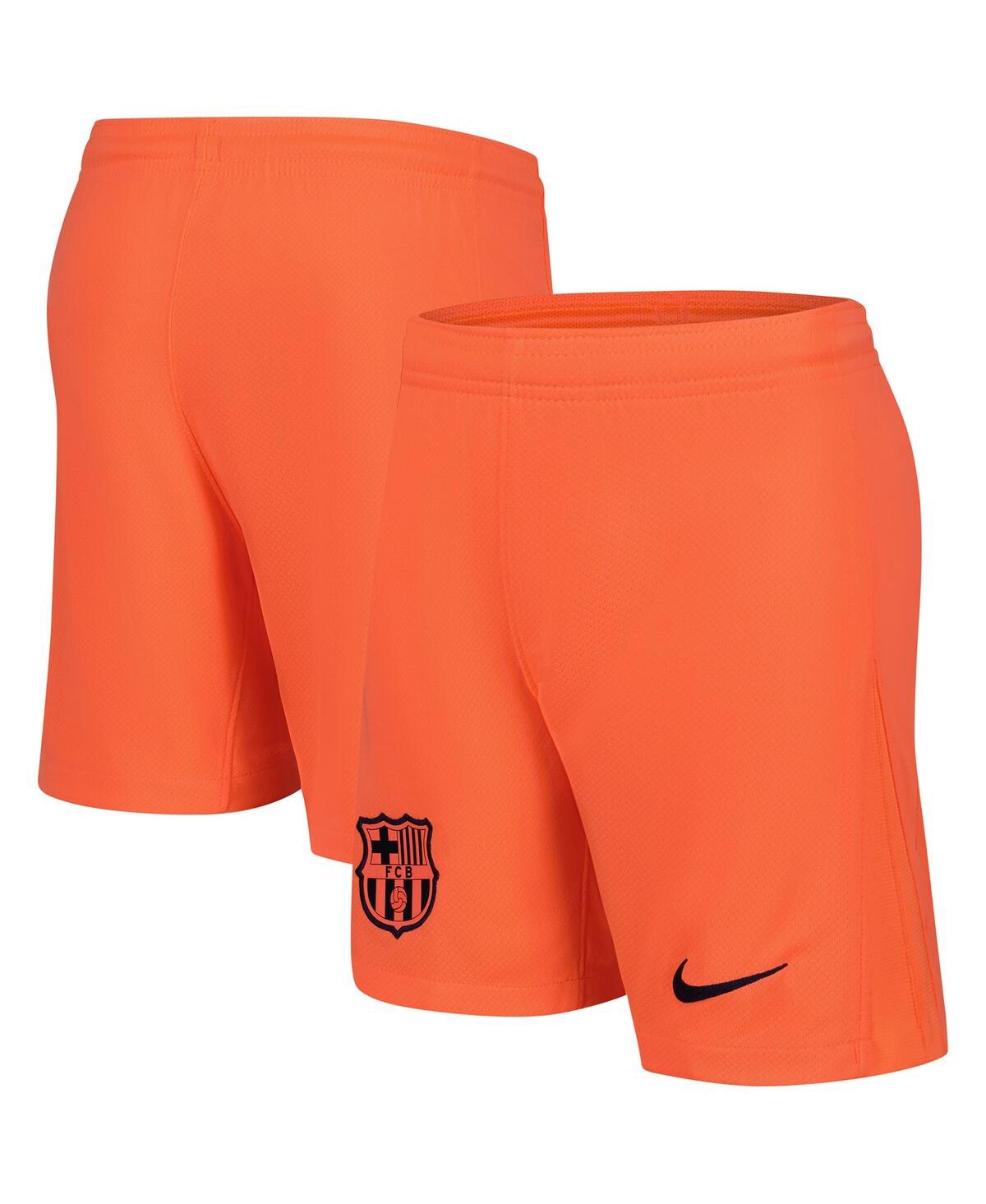Click here for Nike Big Boys and Girls Orange Barcelona 2025/26 D... prices