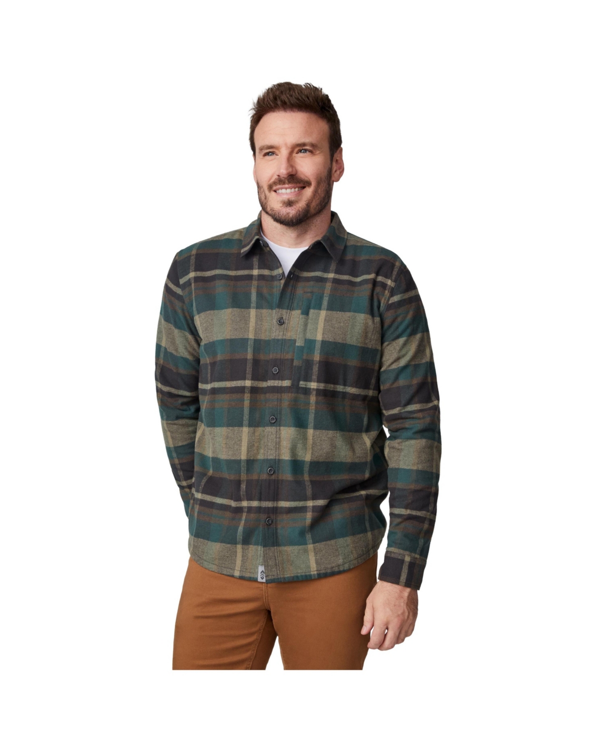 Click here for Free Country Mens Easywear Ii Fleece Lined Flannel... prices