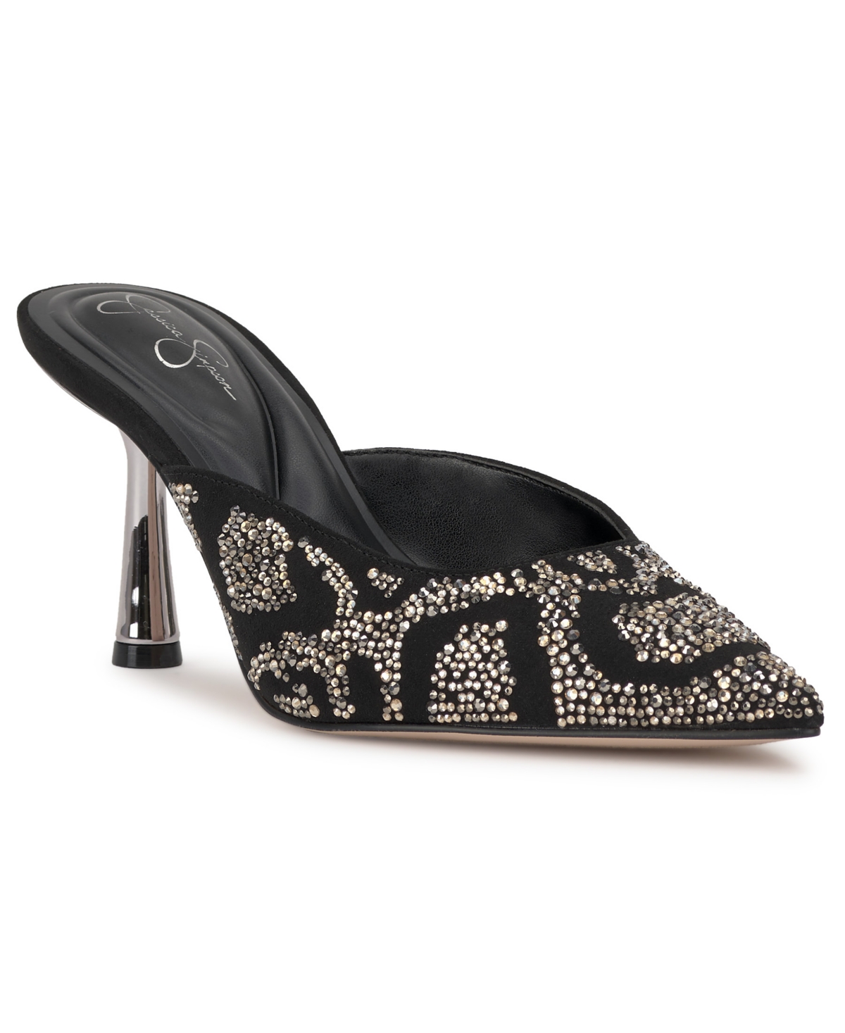 Click here for Jessica Simpson Womens Xia Mid-Heel Mule Pumps - B... prices
