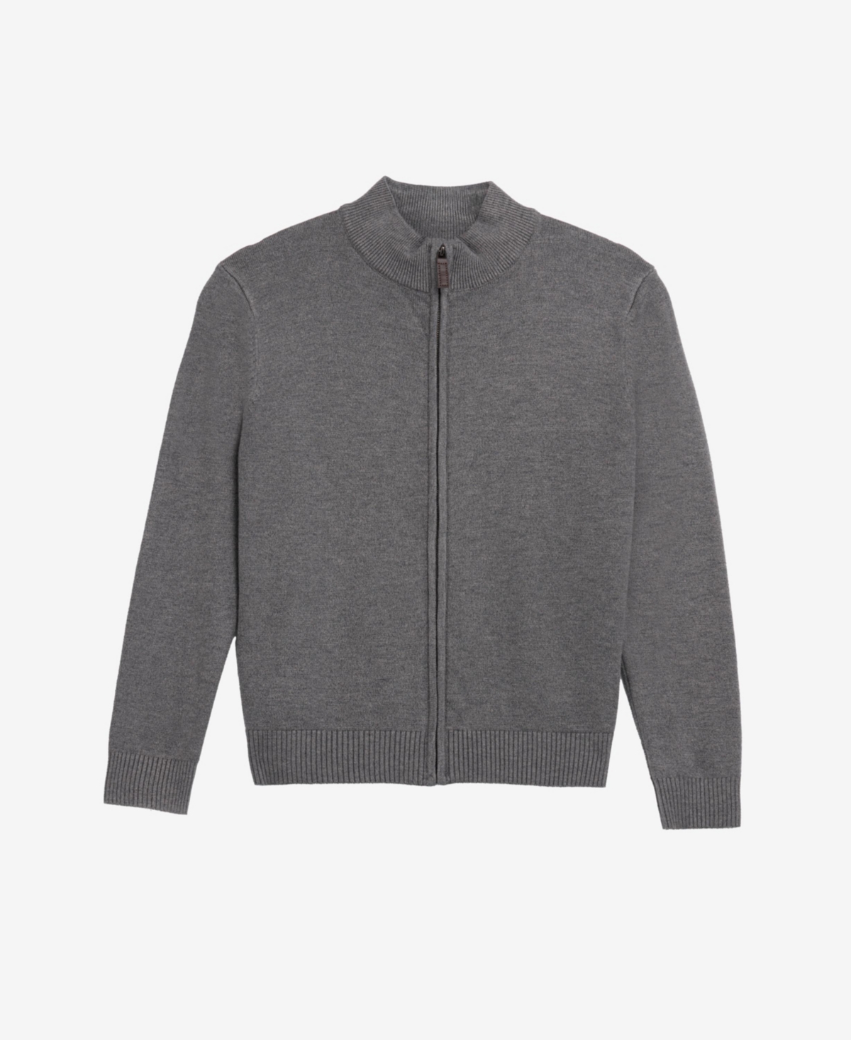 Click here for Xray Boys Full Zip Cardigan Sweater - Charcoal prices