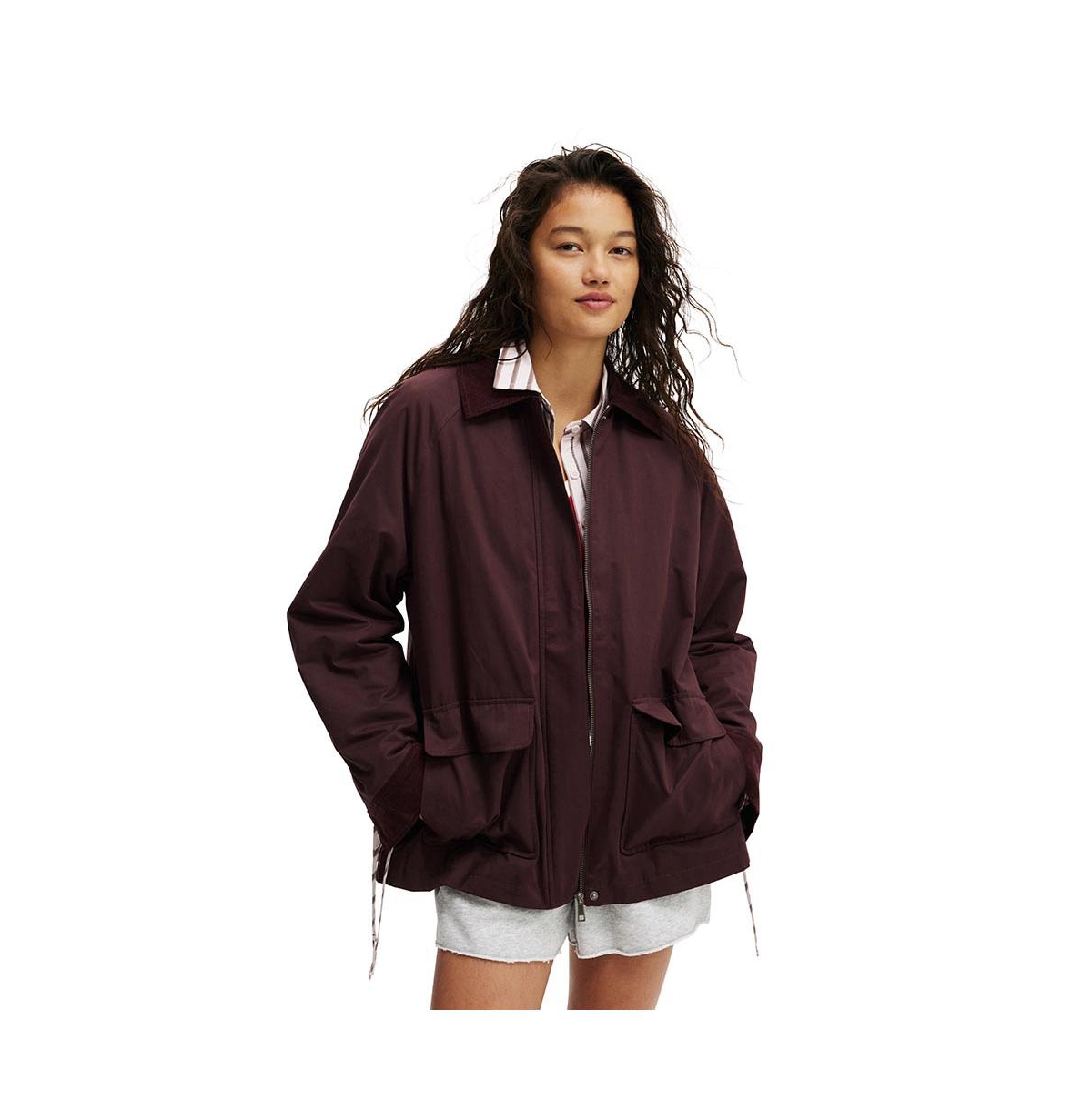 Click here for Cotton On Womens Marlow Parka - Burgundy prices