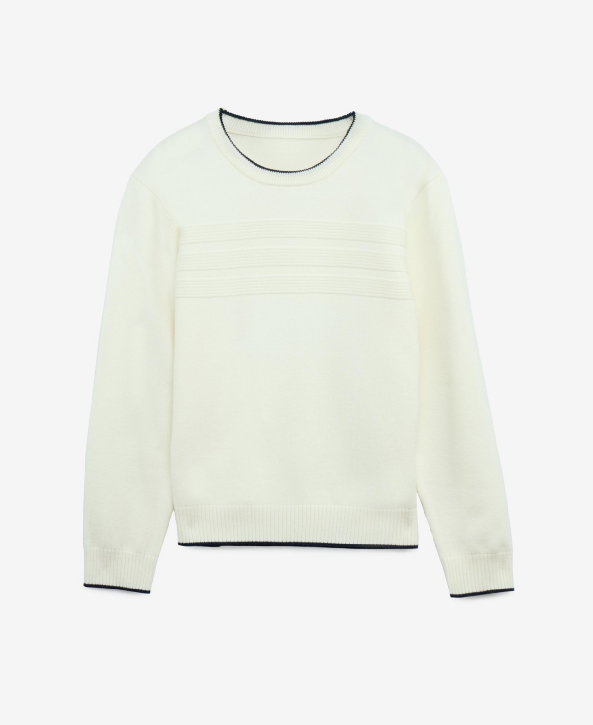 Click here for Raw X Boys Moto Ribbing Detail Crew Neck Sweater -... prices