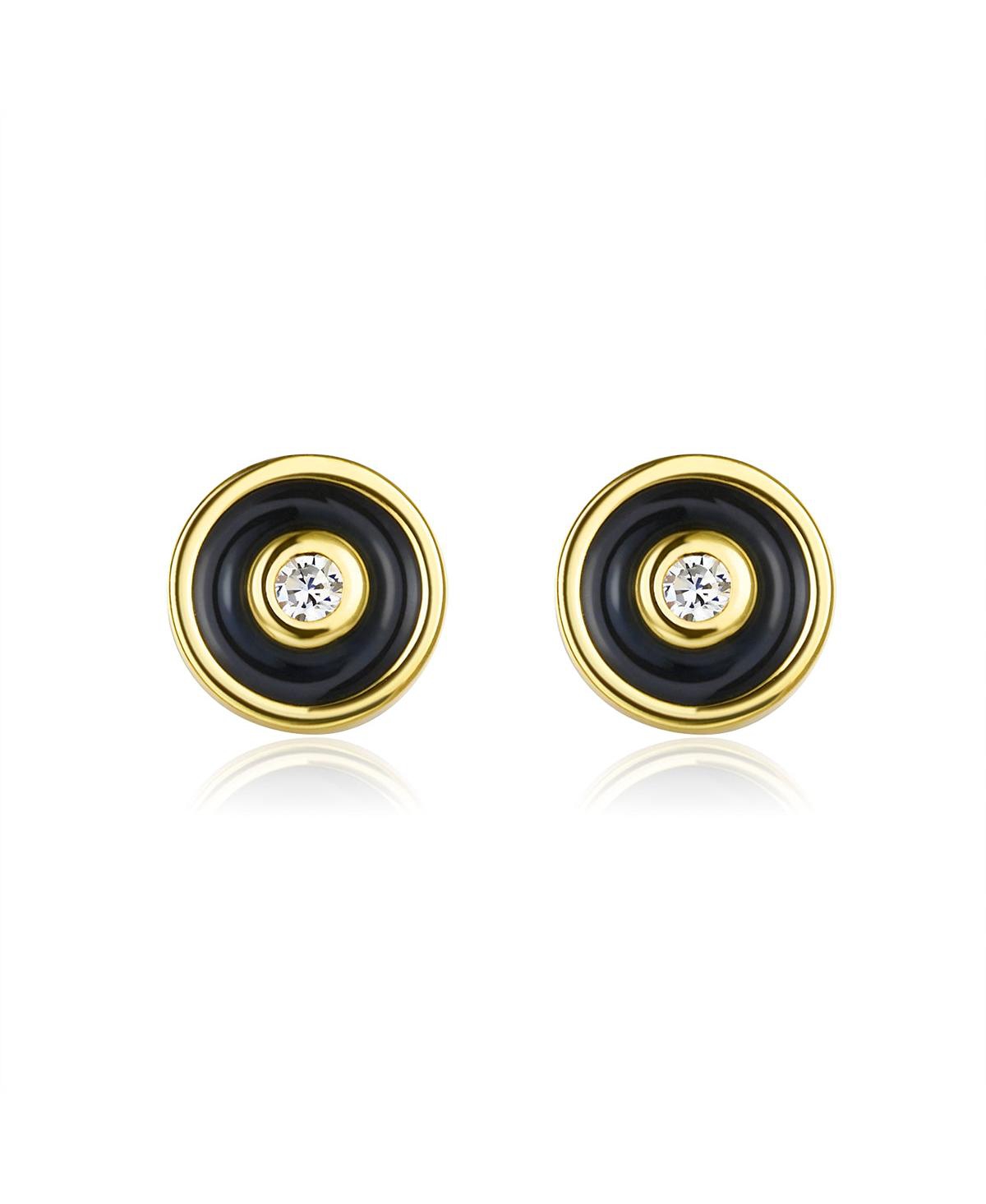 Click here for Anna Zuckerman Petit Bubble Earrings in Black - Bl... prices