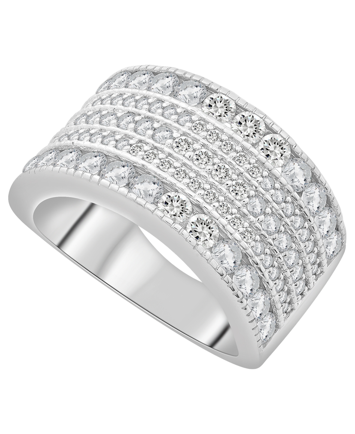 Click here for Diamond Multi-Row Statement Ring (2 ct. t.w.) in 1... prices
