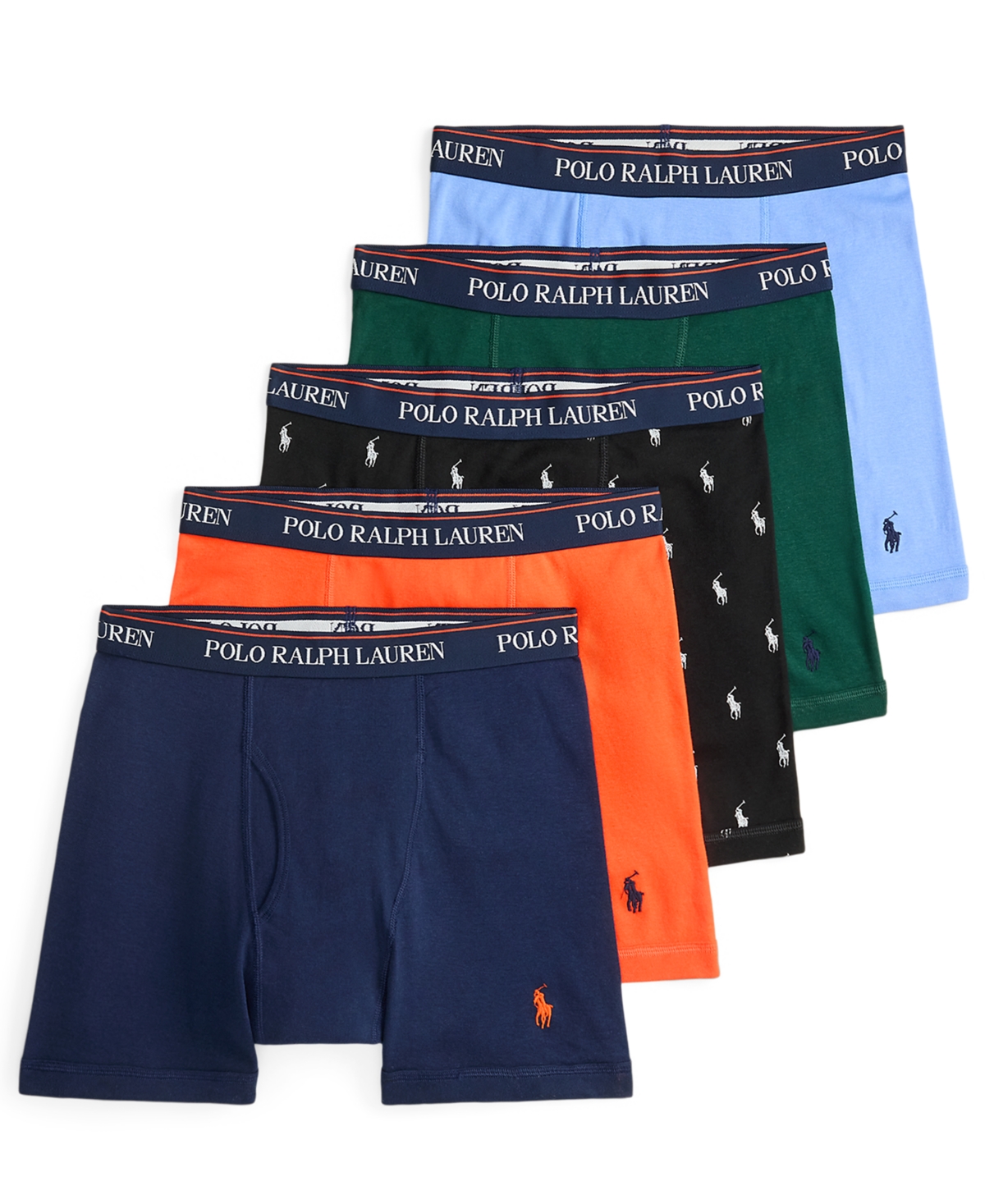 Click here for Polo Ralph Lauren Mens 5-Pack Classic Boxer Brief... prices
