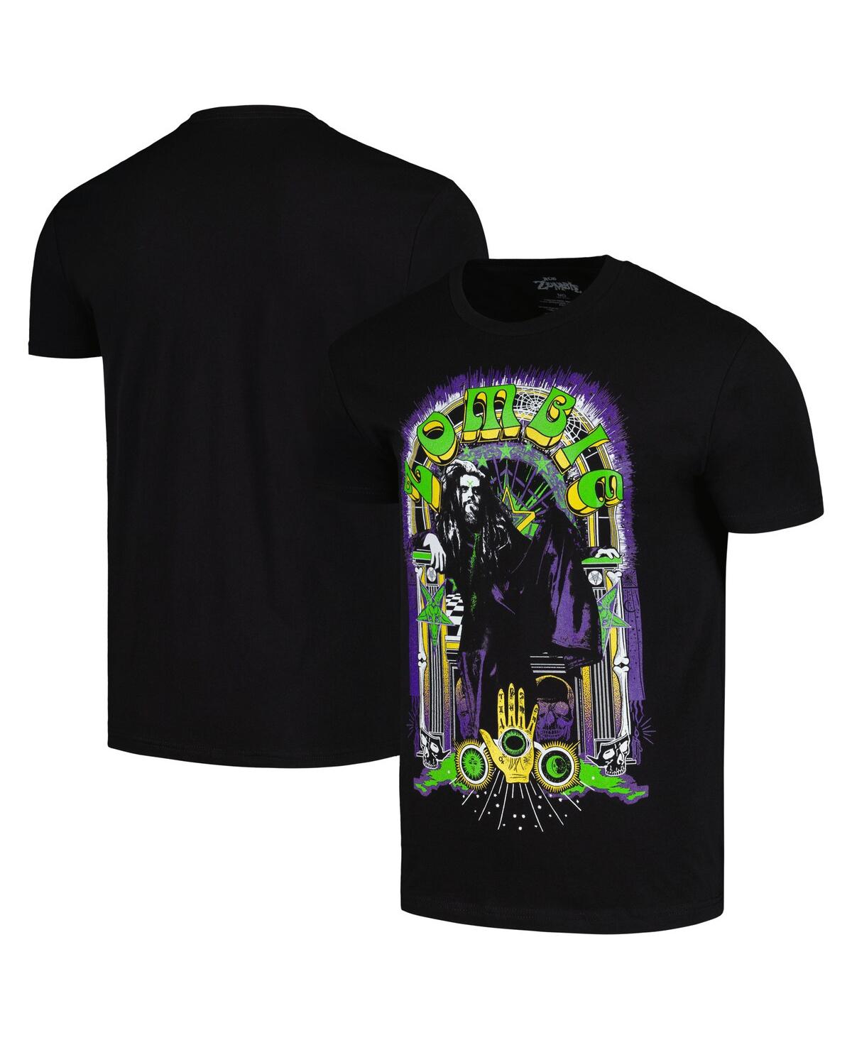 Click here for Global Merch Mens Black Rob Zombie Symbology Thron... prices